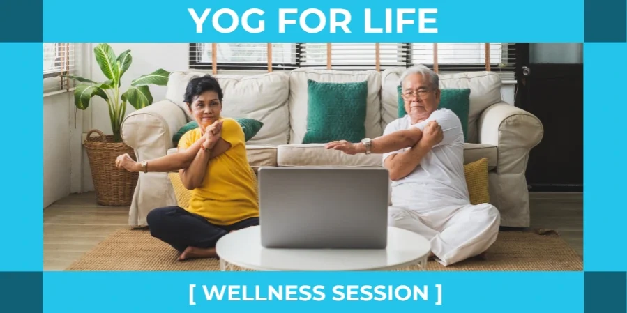 YOG FOR LIFE: MON 19 JAN: Specialist Vidhi P. - The Smiling Souls
